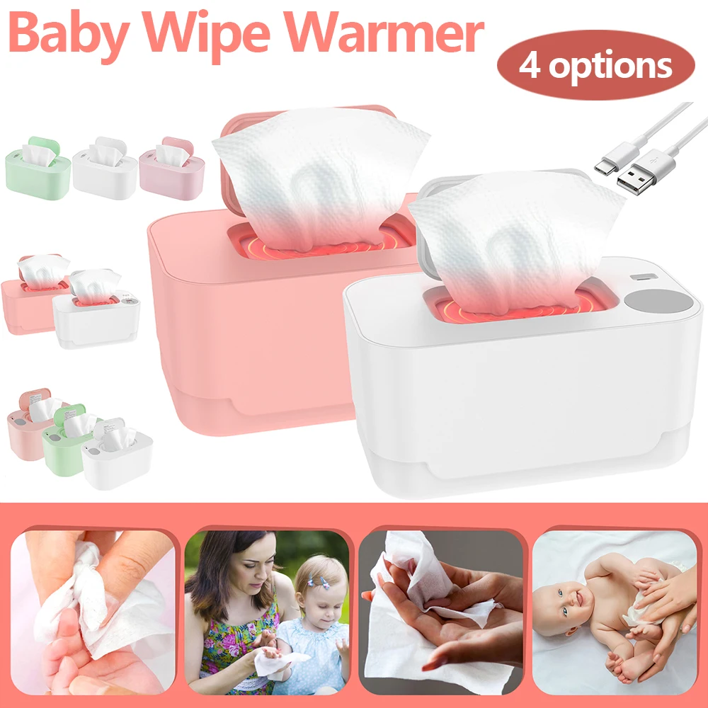 Baby-Wipe-Warmer-USB-Diaper-Even-Heating-Dispenser-Portable-Wet-Wipes ...