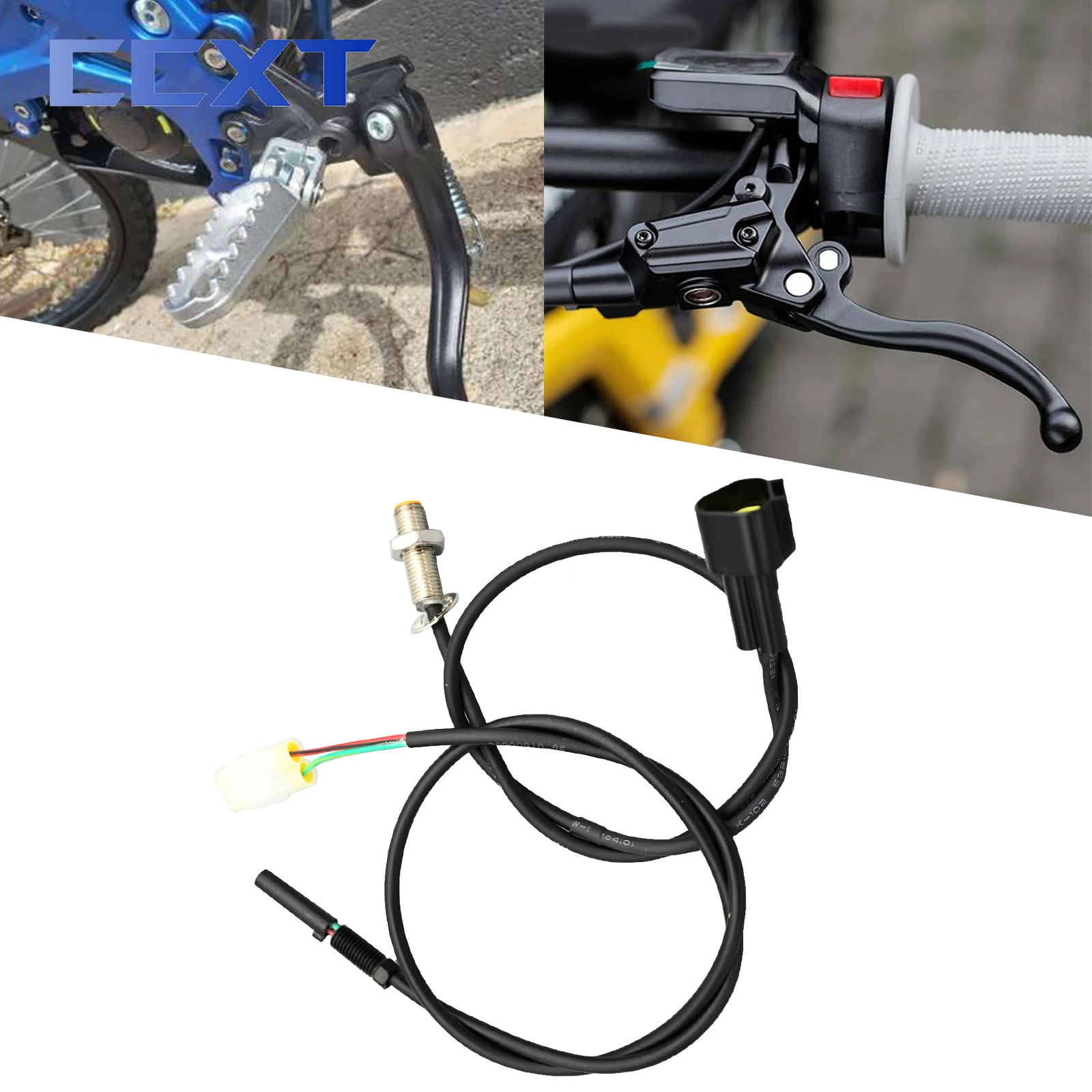 Electric-Motorcycle-Front-Brake-Stop-Switch-Line-Kickstand-Flameout ...