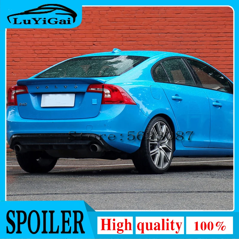 For VOLVO S60 Spoiler 2014-2016 VOLVO S60 High Quality ABS Material Car ...
