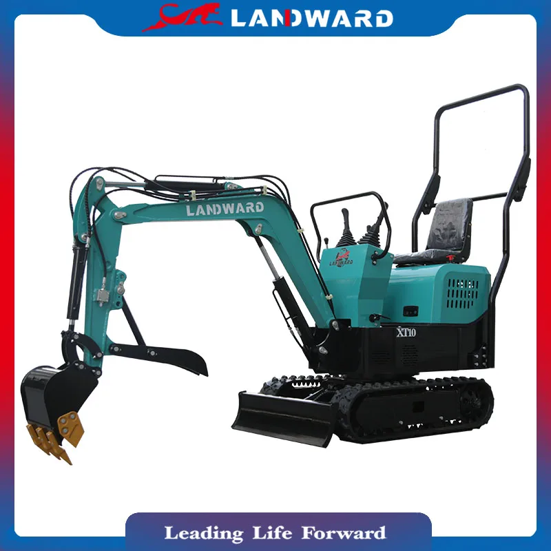 Customized-1000kg-Mini-Digger-1-Ton-Excavator-Hydraulic-Mini-Crawler ...