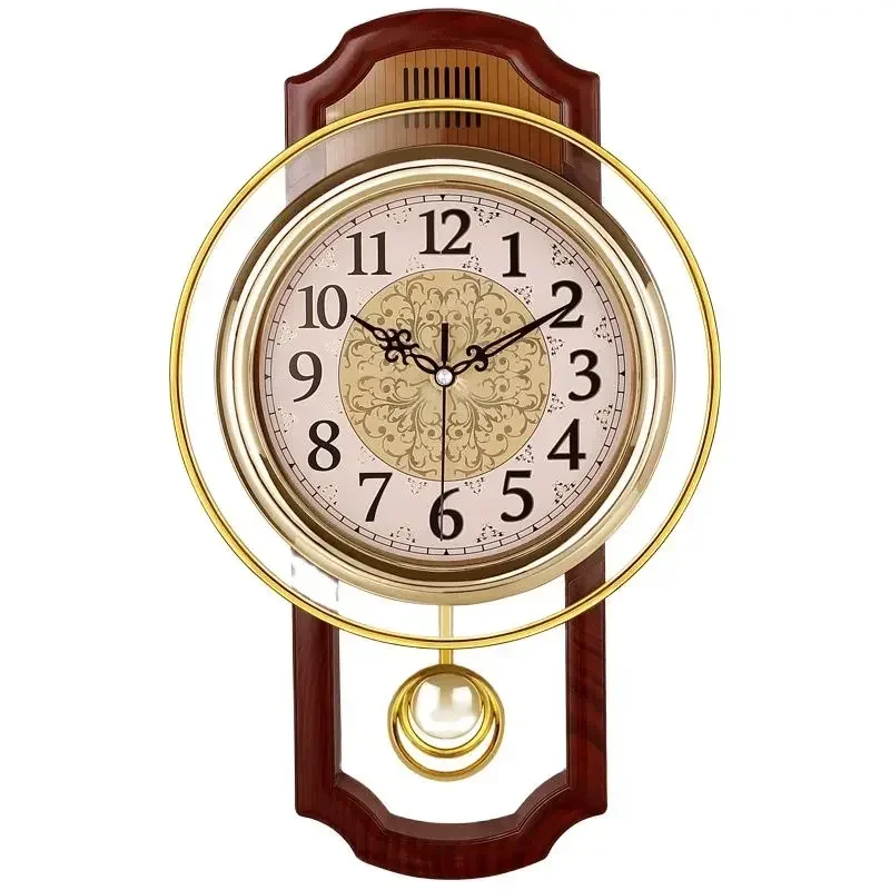 Reloj-de-pared-silencioso-de-p-ndulo-Vintage-decoraci-n-del-hogar-arte ...
