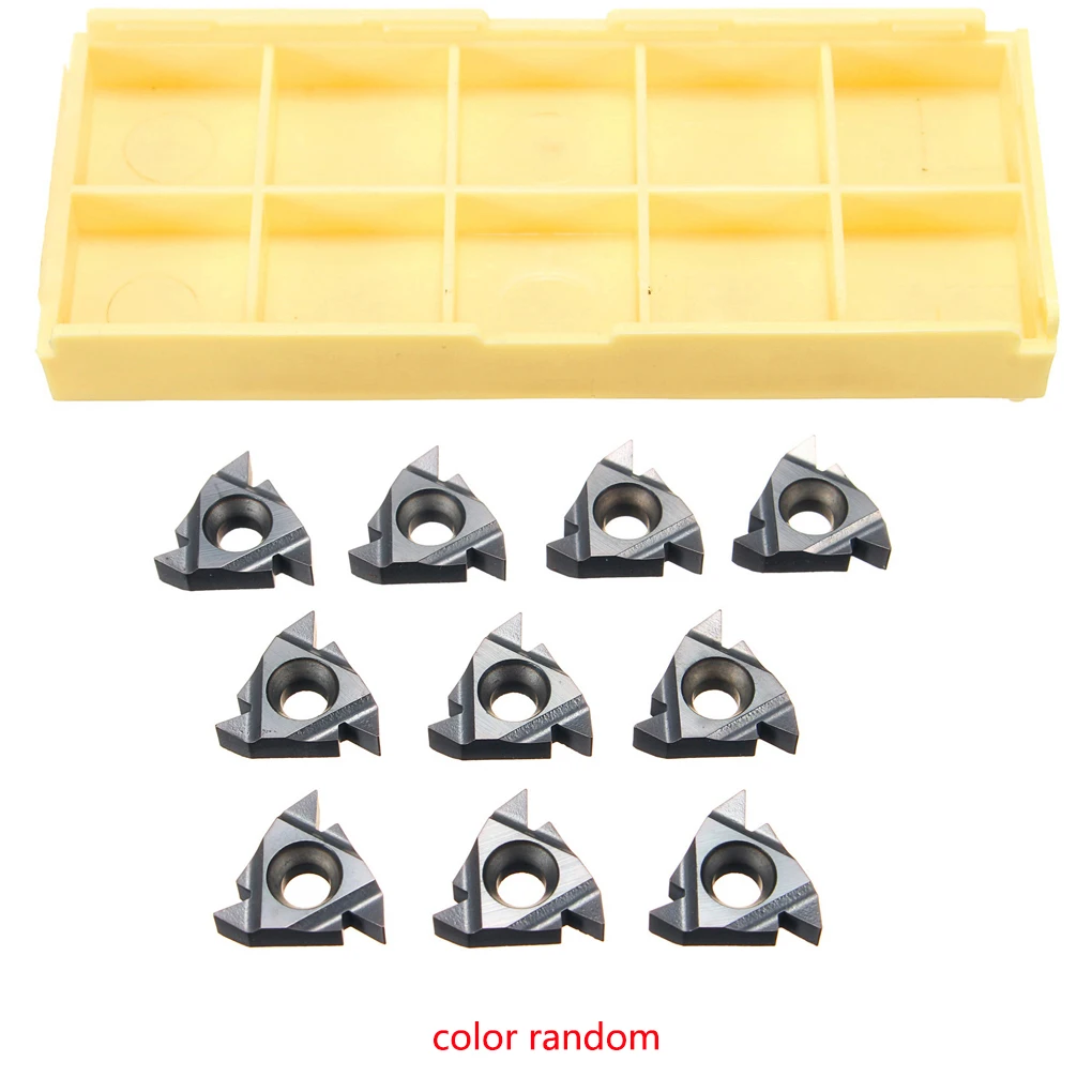 10pcs 16ER AG55 Carbide Threading Inserts Internal Turning Tool Holder ...