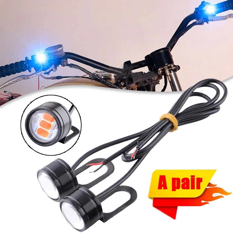 2pcs-pair-Mini-LED-Light-Motorcycle-Flash-Strobe-Eagle-Eye-Motorcycle ...