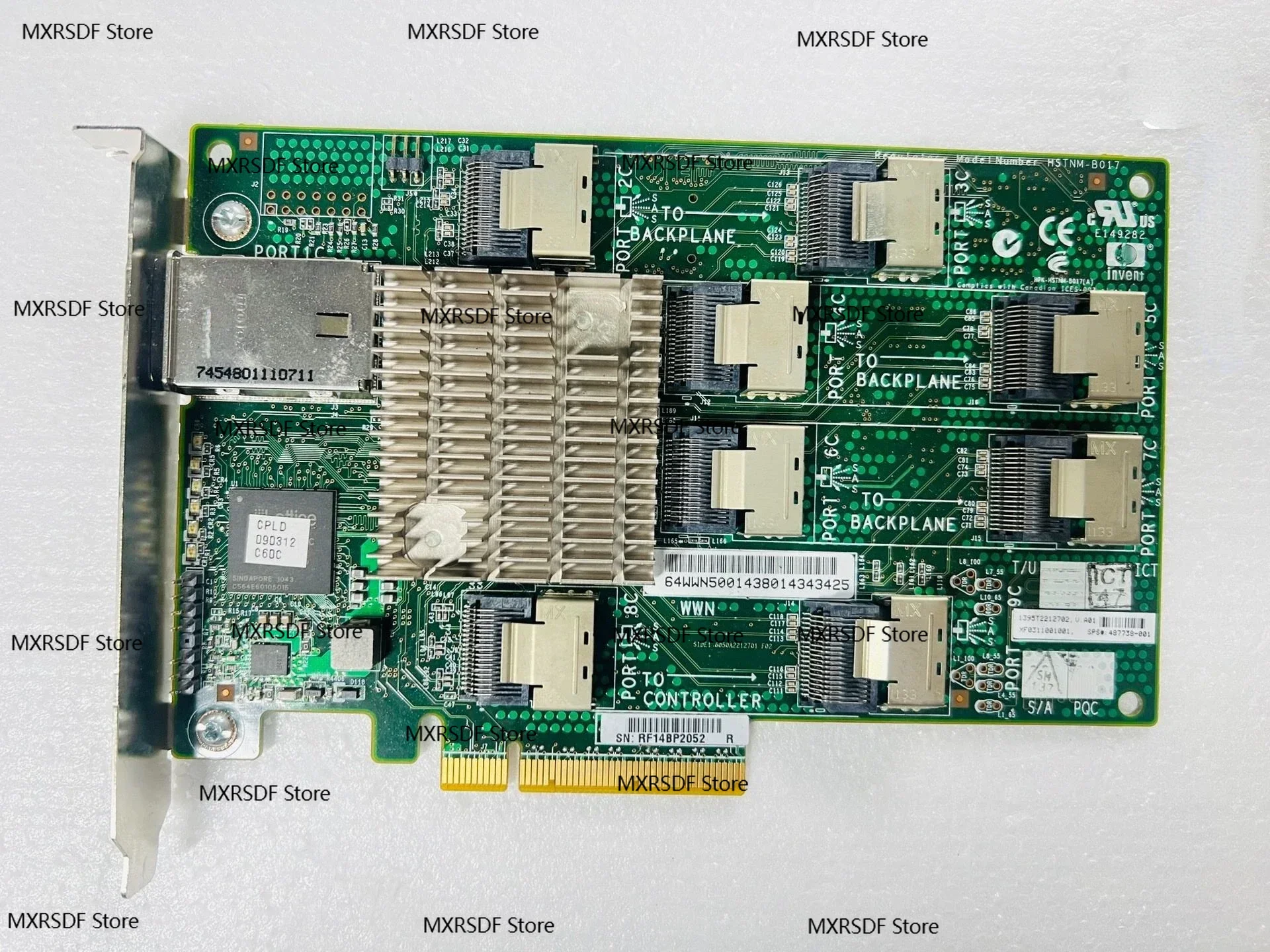 468406-B21 487738-001 468405-001 468405-002 24 BAY 3GB PCI E SAS SATA ...
