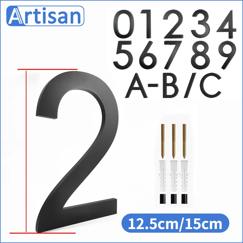 Exterior-House-Numbers-15-Cm-Home-Door-Outdoor-Letters-Digital-0-9-Door ...