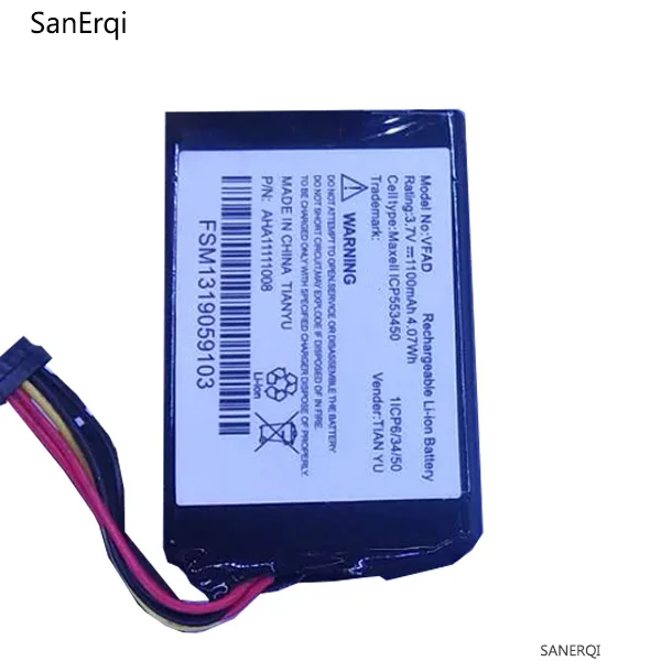 10pcs-1100mAh-Battery-for-TomTom-4FL50-4FL60-Go-5000-GO-5100-Go-6000-GO ...