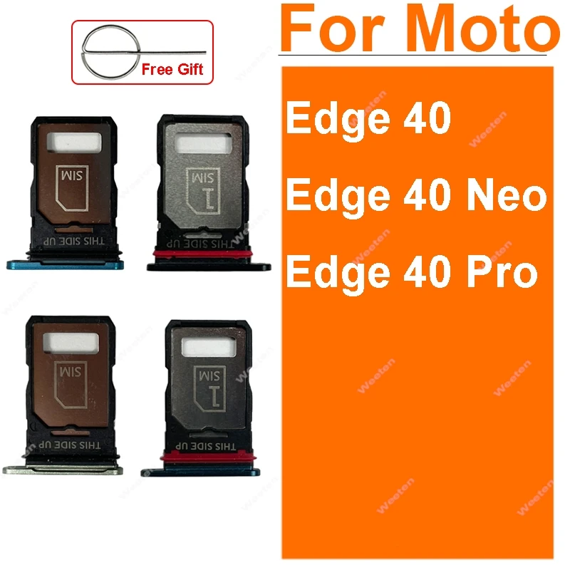 For-Motorola-MOTO-Edge-40-Neo-40-Pro-XT2303-2-XT2307-1-SIM-Card-Tray ...