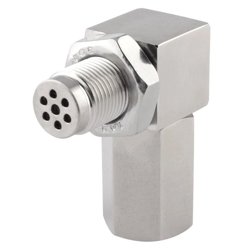 Universal Oxygen O2 Sensor M18X1.5 Extender Spacer Adapter 45/90 Degree ...