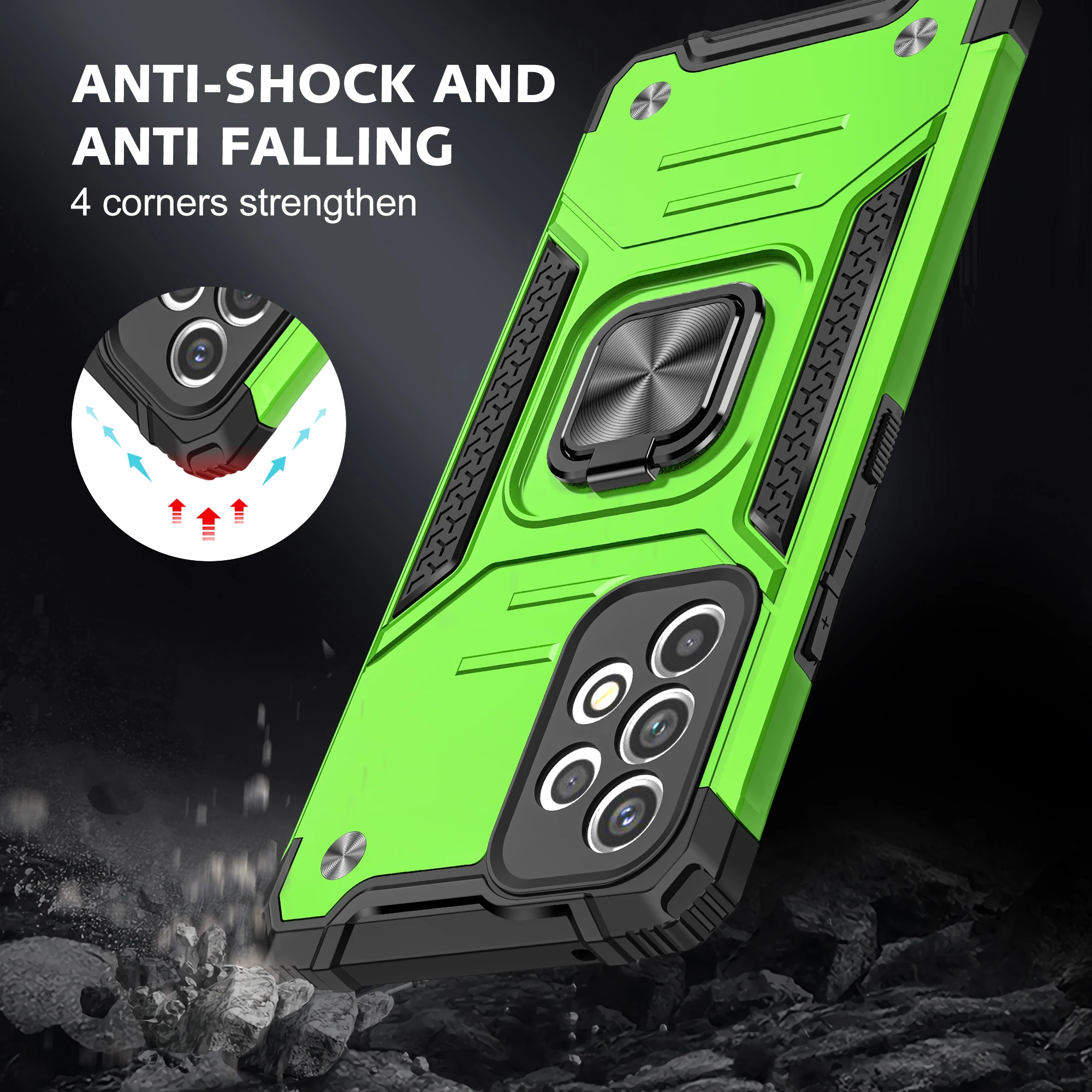 Shock Proof Anti Knock Armor Case for Samsung Galaxy A53 5G A13 A52S ...