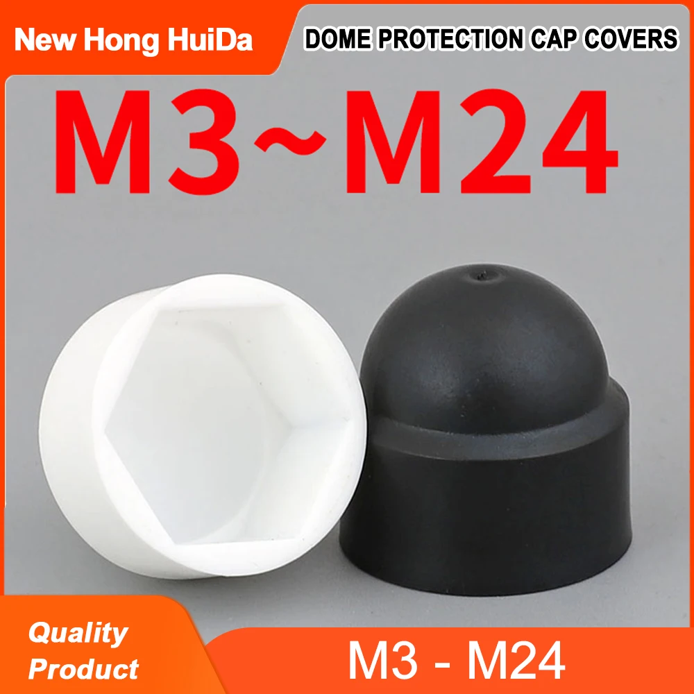 M3 M4 M5 M6 M8 M10 M12 M14 M16 M18 M20 M22 M24 Black White Dome ...