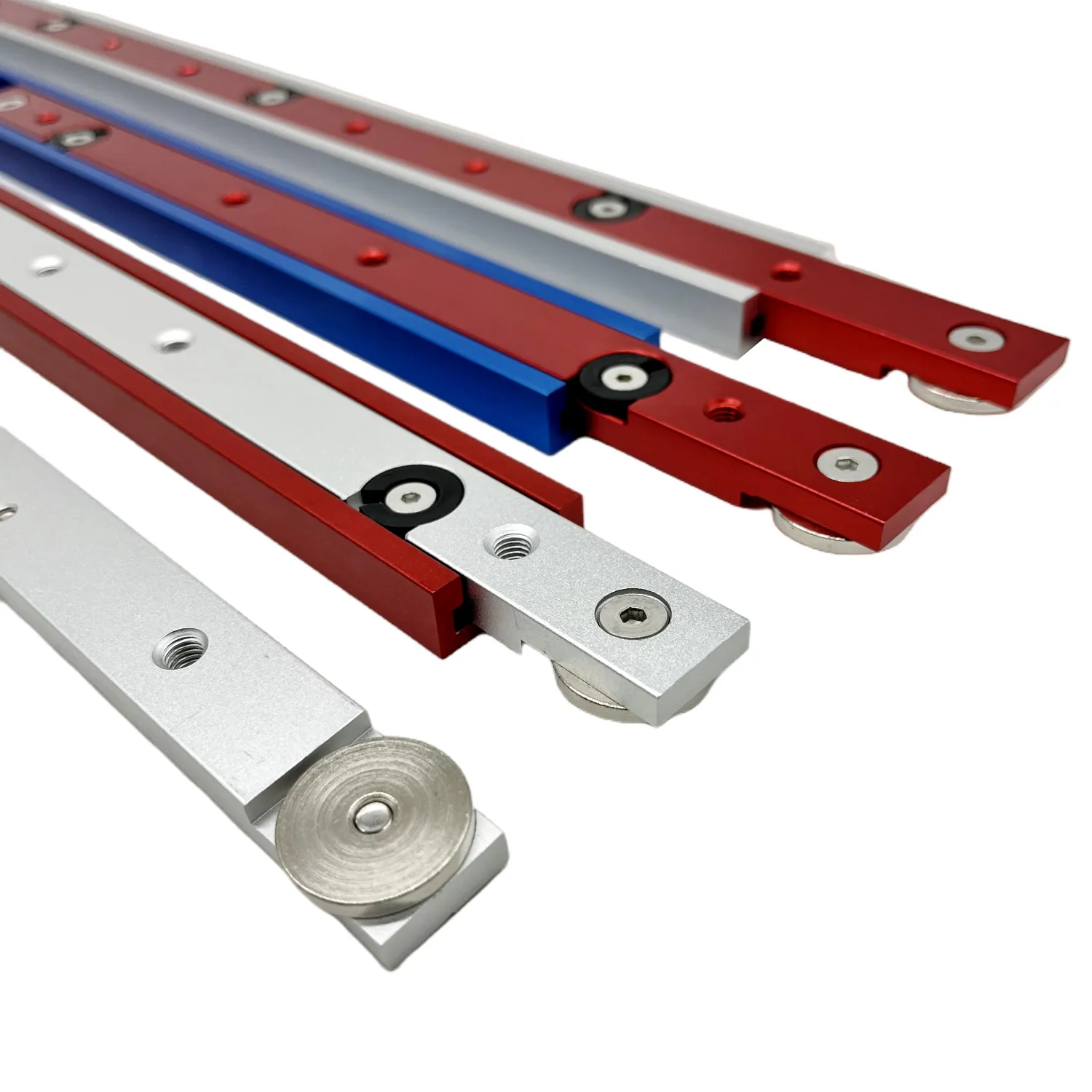 목공 T 트랙 알루미늄 미터 T 바 T 슬롯 T 슬라이더 슬라이딩 너트 테이블 톱 미터 게이지 패스너 로드 작업대 Diy 도구