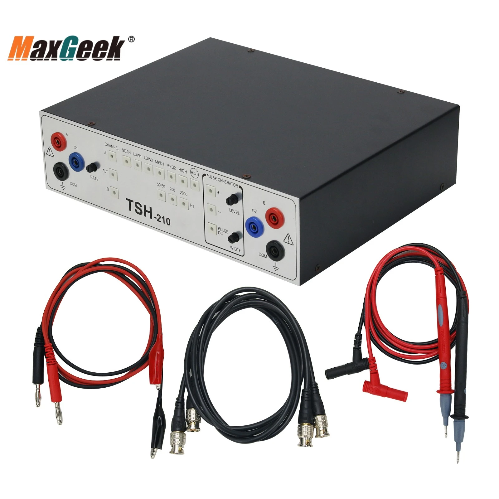 Maxgeek PCB 보드 온보드 인 서킷 수리 V/I 테스터, VI 커브 테스터, TR210 200 트래커와 호환 가능 ...