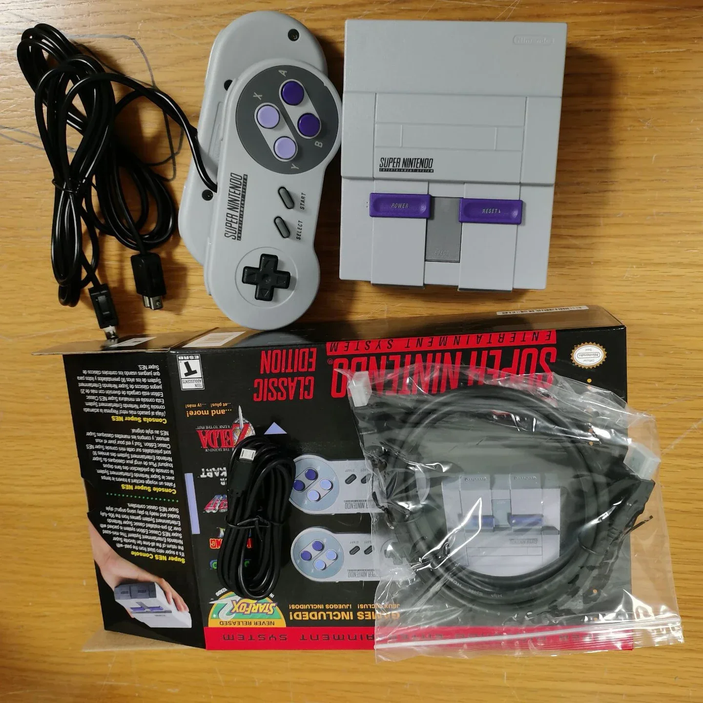 SuperNES-Nintend-21-Games-SNES-Game-Console-16-bit-SNES-MINI-Game ...