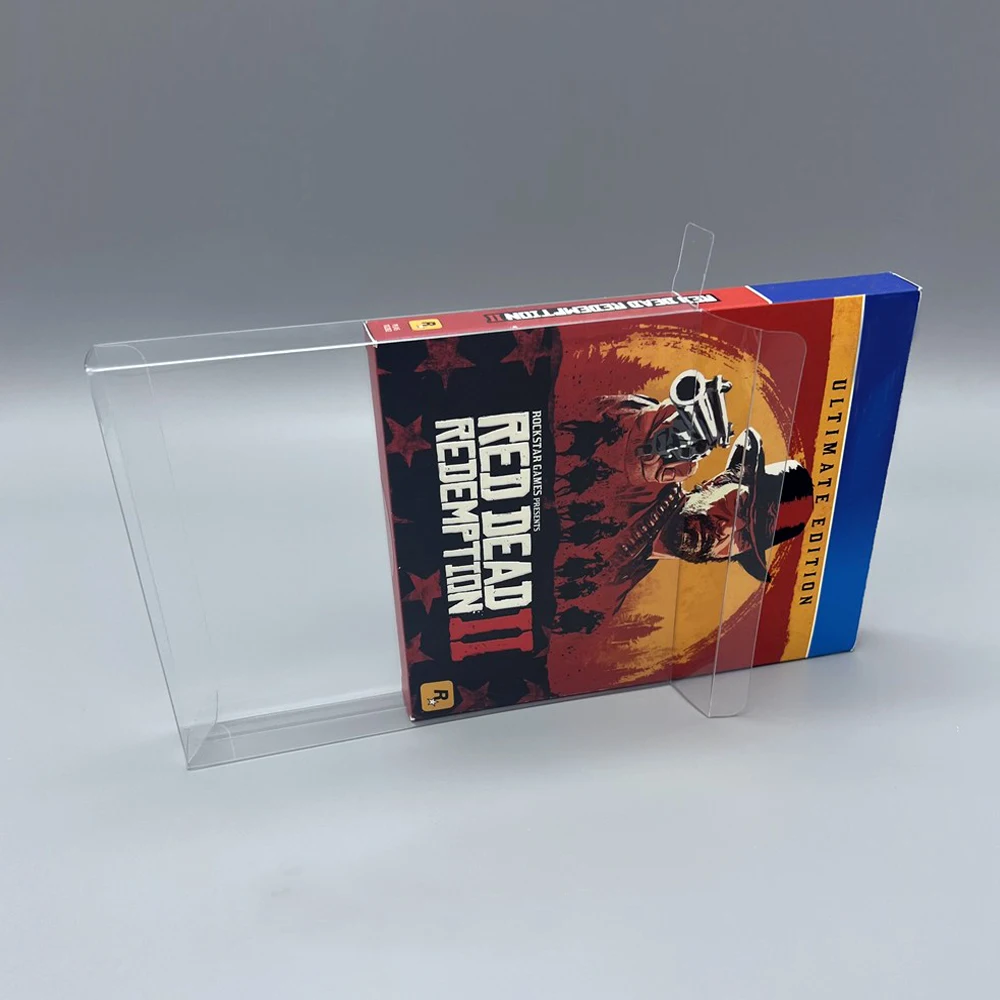 1-Box-Protector-For-PS4-Red-Dead-Redemption-2-Edition-Game-Video-Clear ...