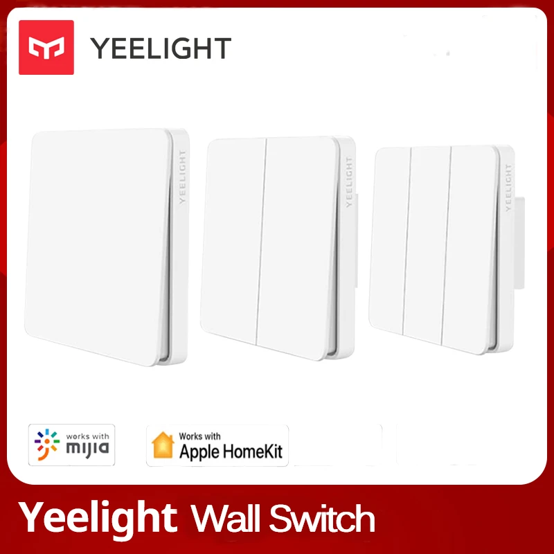 Yeelight Slisaon Switch Wall Switch Open Dual Control Switch 2 Modes ...