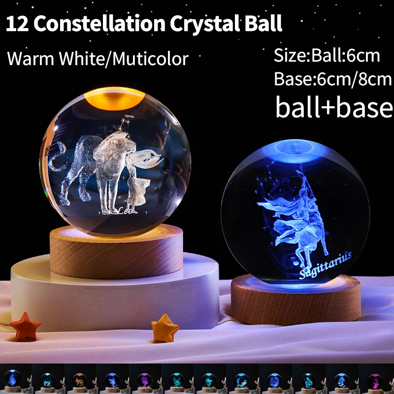 LED-12-Constellation-Crystal-Ball-Galaxy-Lamp-Moon-Lamp-Glowing ...