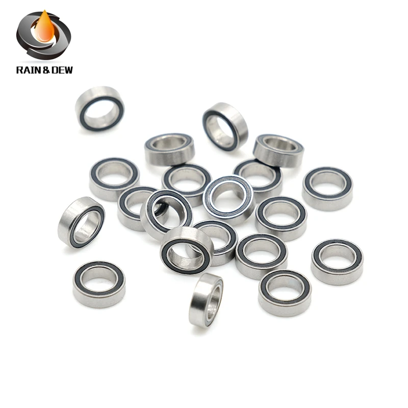 SMR85-2RS-Bearing-ABEC-7-10PCS-5x8x2-5-mm-Stainless-Steel-Miniature ...