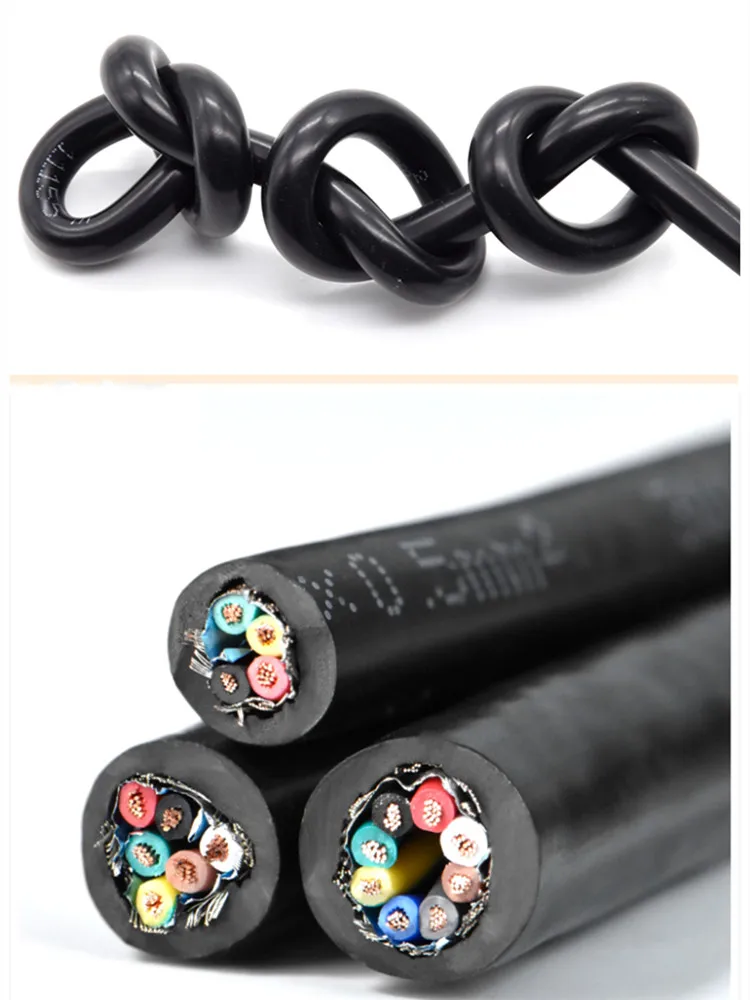 Câble-fil,Fil de signal de communication RVSP en cuivre pur torsadé à ...