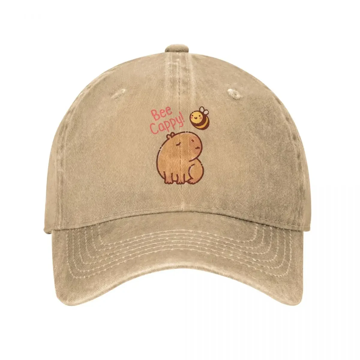 Bee-And-Capybara-gorra-de-b-isbol-para-hombre-y-mujer-gorro-de-algod-n ...