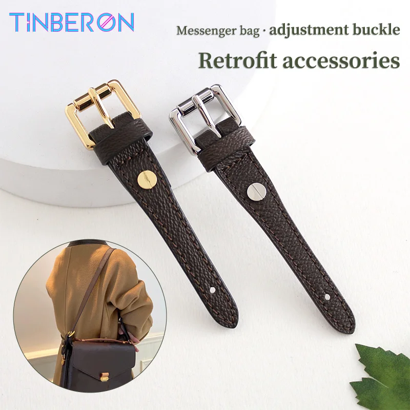 TINBERON-Bag-Strap-Shortening-Adjustment-Buckle-Brown-Shoulder-Strap ...
