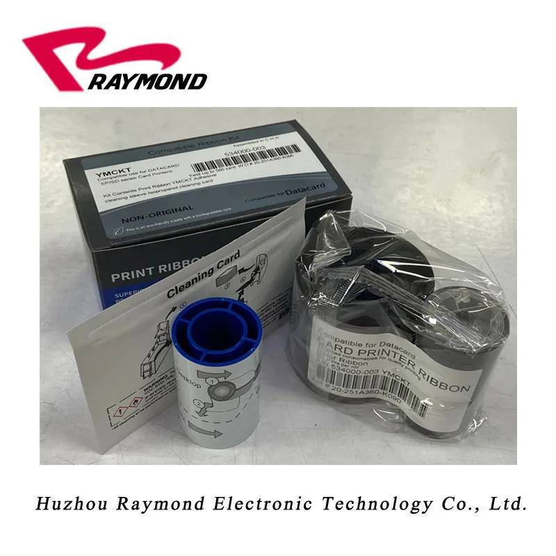10PCS-Datacard-534000-003-YMCKT-Color-Ribbons-Compatible-Datacard-SP35 ...