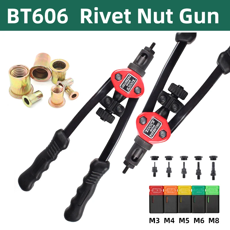 BT-606-Riveter-Gun-Tool-Threaded-Hand-Rivet-Nut-Gun-M3-M4-M5-M6-M8 ...