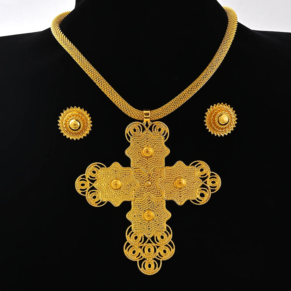 Saudi-Arabia-24K-Gold-Color-Ethiopia-Women-Jewelry-Necklace-Earring ...