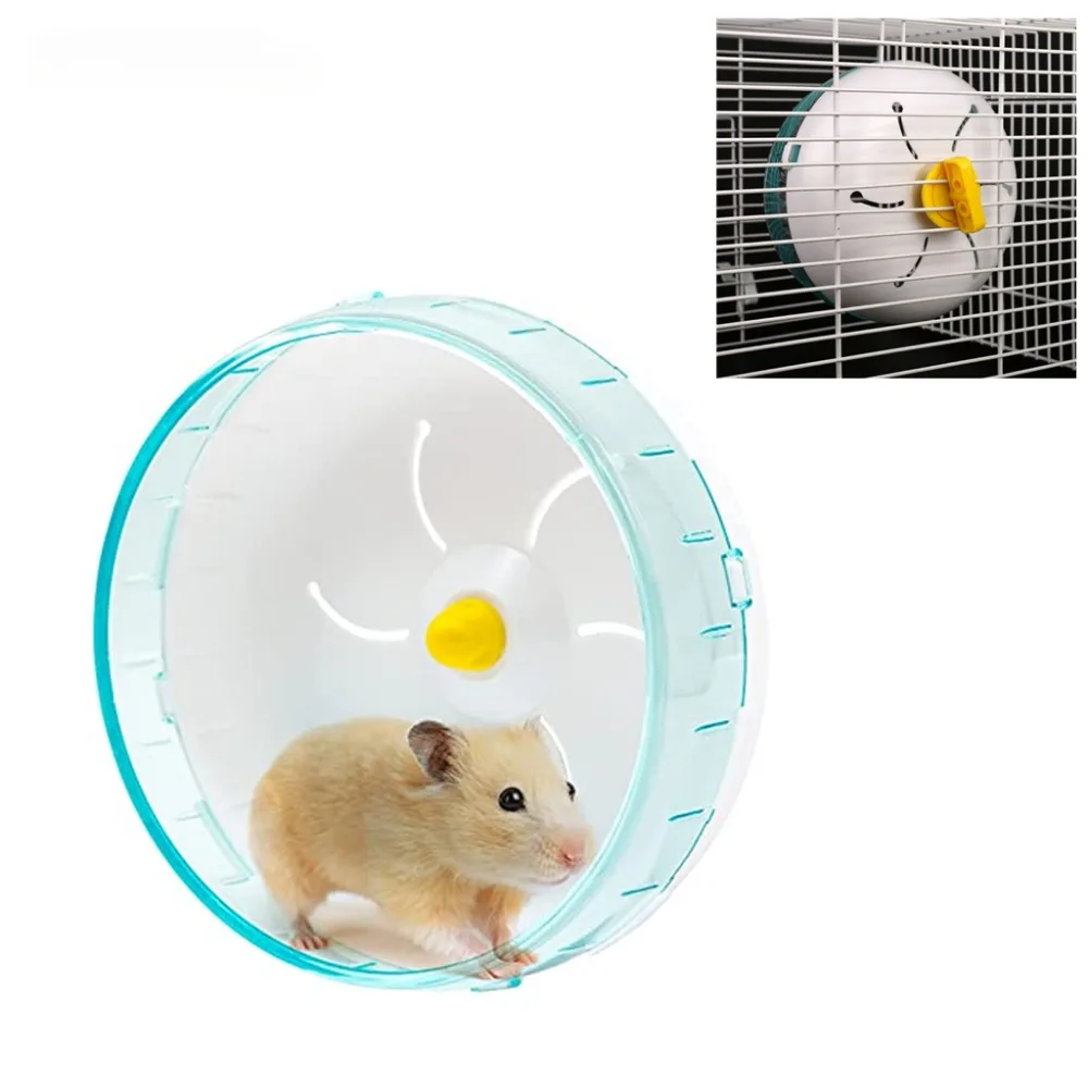Hamster-Running-Disc-Toy-3-Size-Silent-Small-Pet-Rotatory-Jogging-Wheel ...