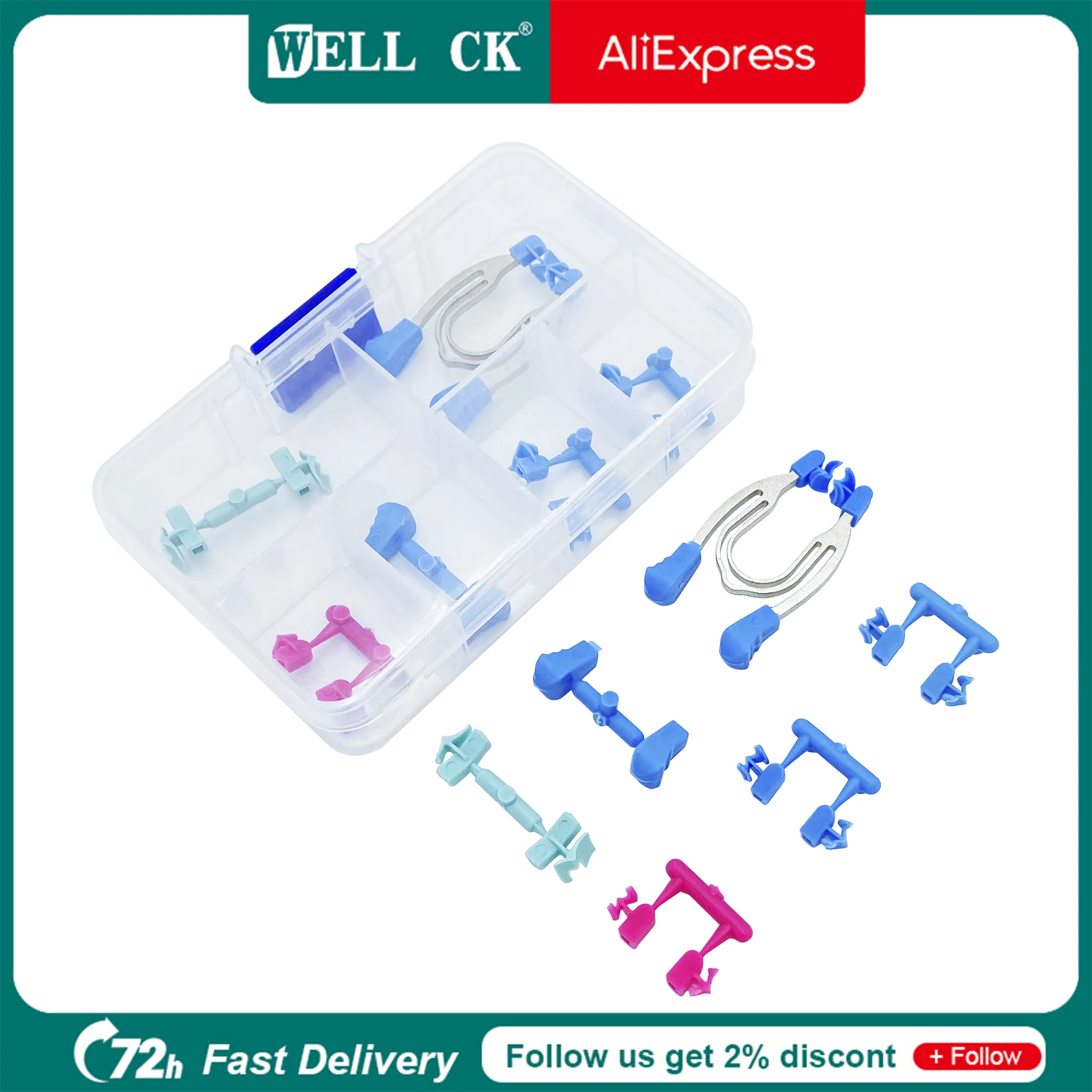 Dental-Matrix-Sectional-Contoured-Matrices-Clamps-Wedges-Metal-Spring ...