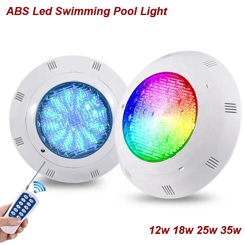 Surface-Pool-LED-12V-Underwater-Light-RGB-Swimming-Lamp-IP68-Water ...