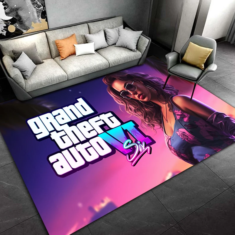 Grand-Theft-Auto-GTA-VI-Game-Gamer-Area-Rug-Carpet-Rug-for-Home-Living ...