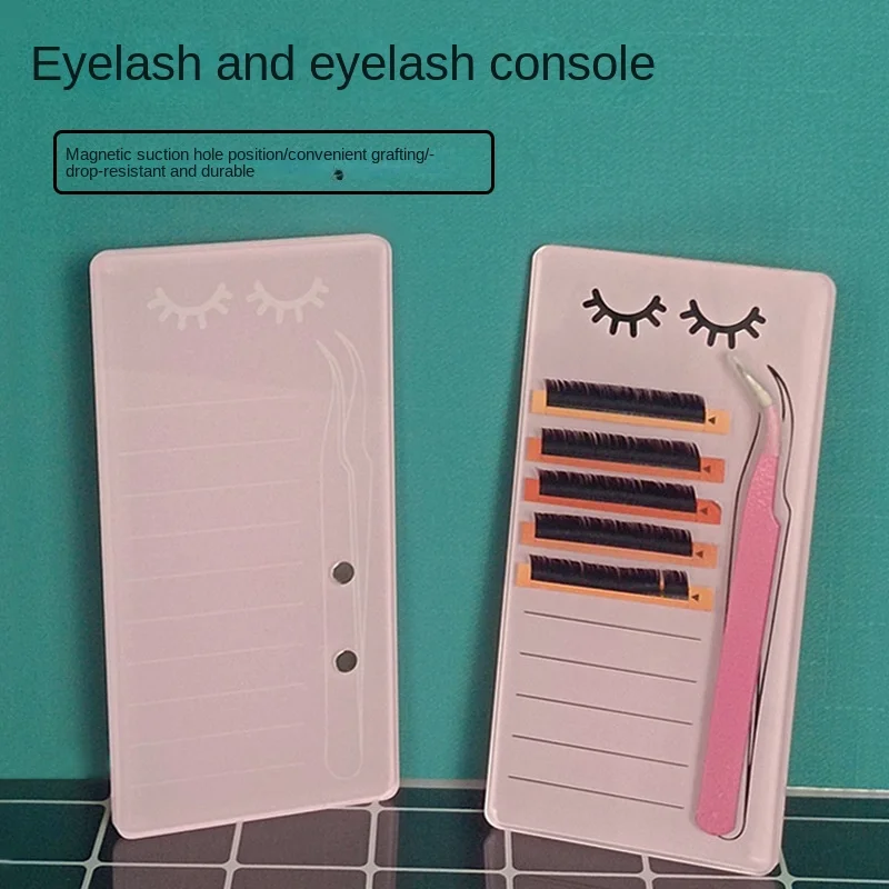 Eyelash-Extension-Tray-False-Eyelashes-Grafting-Storage-Board-With ...