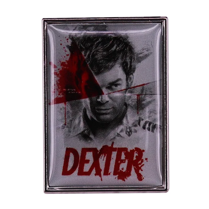 Dexter-Tv Serie Poster Art Badge Misdaad Horror Serie Geïnspireerde ...