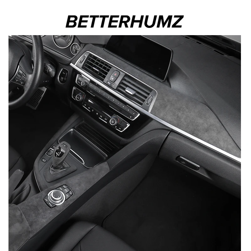 Alcantara-Wrap-For-BMW-F30-F32-F34-F36-Series-3-4-Center-Console-Panel ...