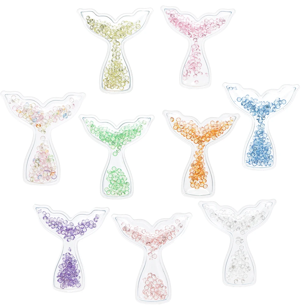 10pcs-DIY-Mermaid-Tail-Quicksand-PVC-Transparent-Sequins-Pendants ...