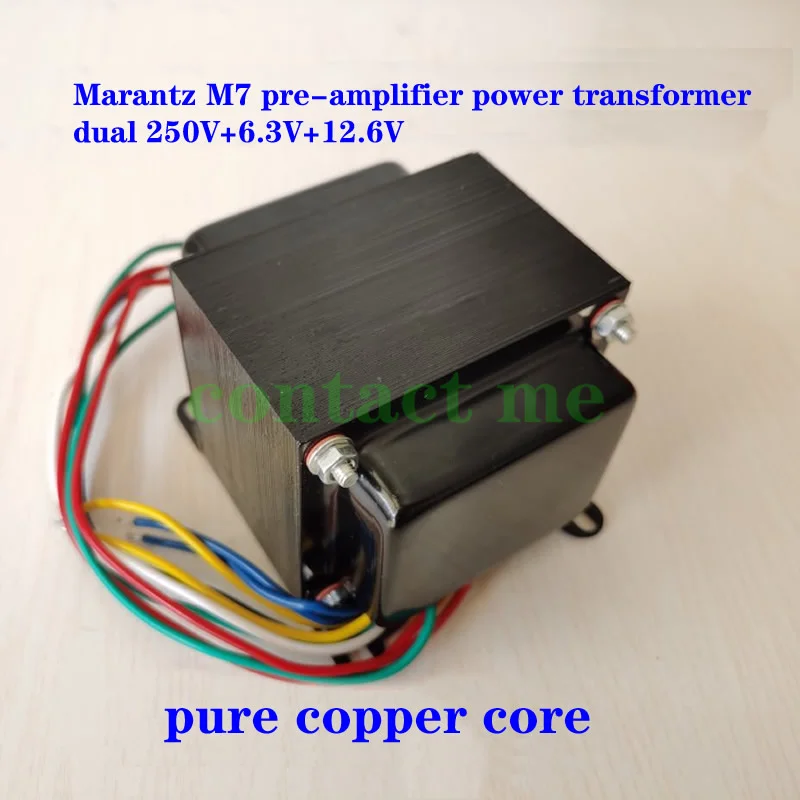 250V-0-250V 100ma, 0-6.3V 1.5A, 0-12.6V 2A Marantz M7 preamplifier ...