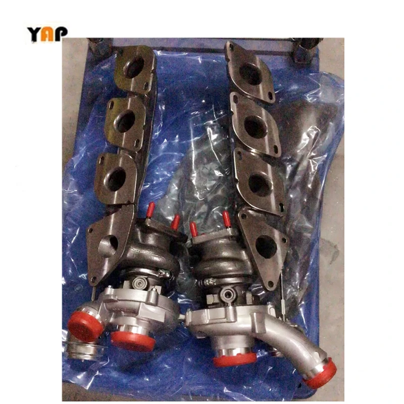 TURBOCHARGER-Right-Left-For-Mercedes-Benz-S500-278-V8-4-6L-4-7L-2006 ...