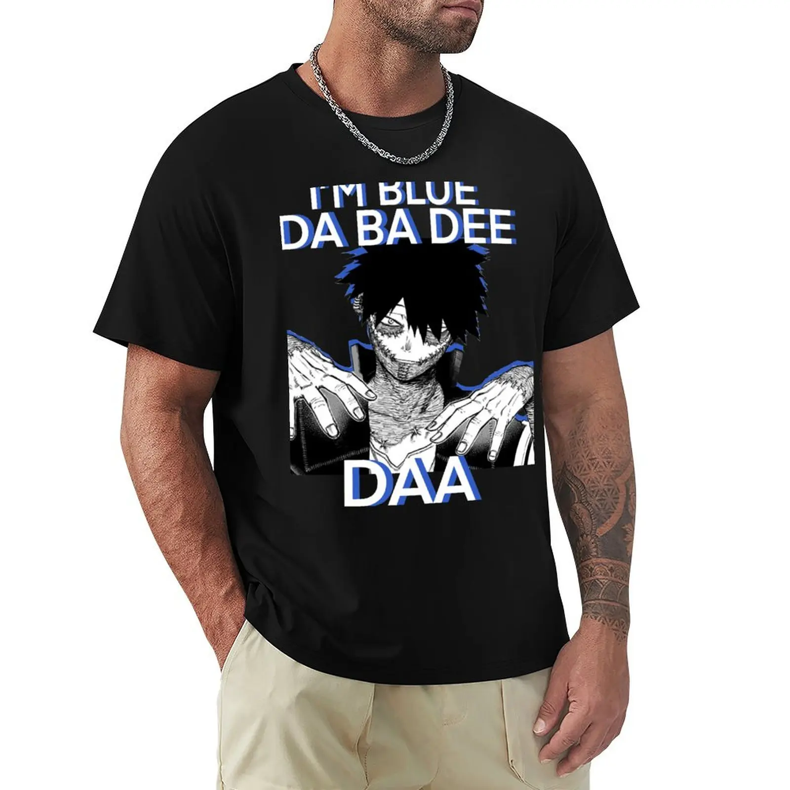 I-m-blue-da-ba-dee-Dabi-daa-T-Shirt-oversizeds-sports-fans-mens-graphic ...