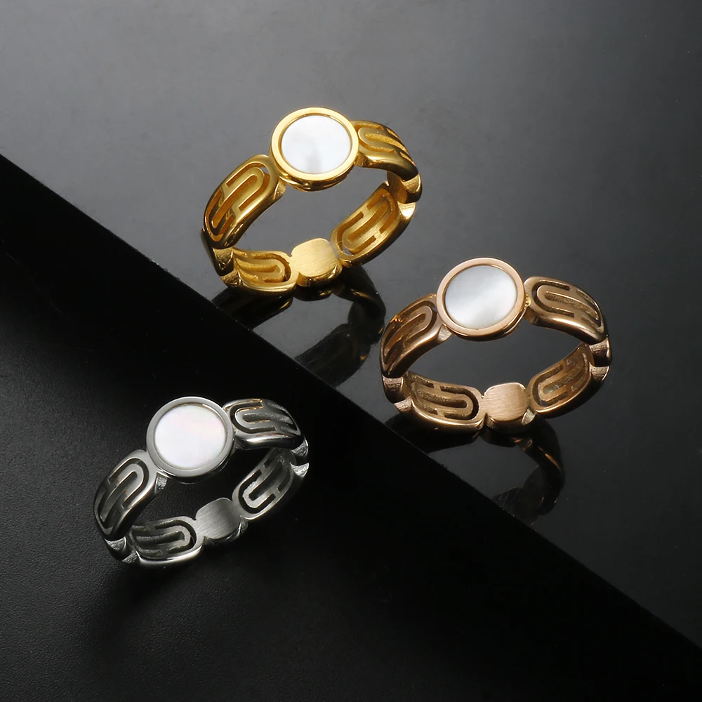 Anillo-de-Clip-de-papel-hueco-Vintage-para-mujeres-y-hombres-anillo-de ...