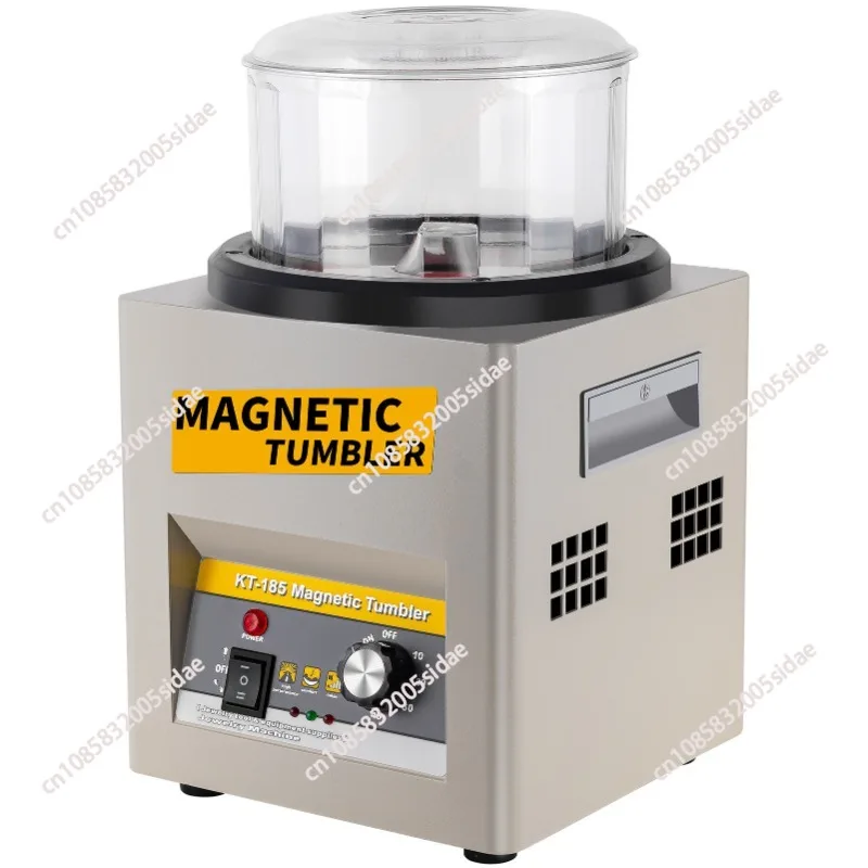 KT-185-Magnetic-Tumbler-Jewelry-Polisher-Finisher-Deburring-Desktop ...