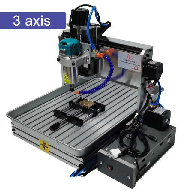 Routeur à bois CNC 6040, 5 axes, 1500W, 4 axes, fraisage du métal ...