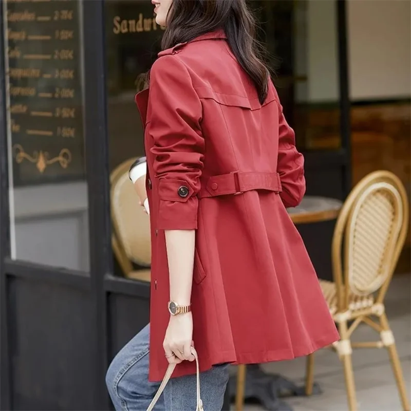 Chaqueta Corta De Moda Coreana Para Mujer Abrigo Cortavientos Con