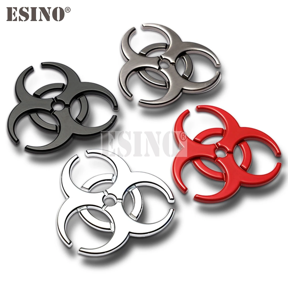 New Universal Cool Fashion Zinc Alloy Metal Biochemistry Car Body Metal ...