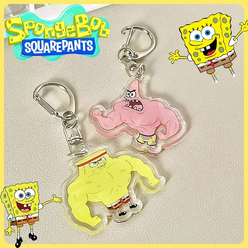 SpongeBob-Funny-Keychain-Patrick-Star-Key-Ring-Cartoon-Character-Good ...