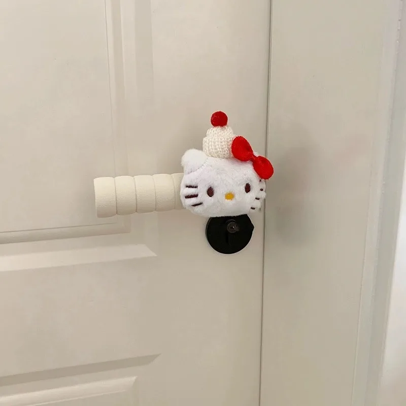 Hello Kitty Door Handle Protective Cover Cute Anime Thickened Door Lock ...