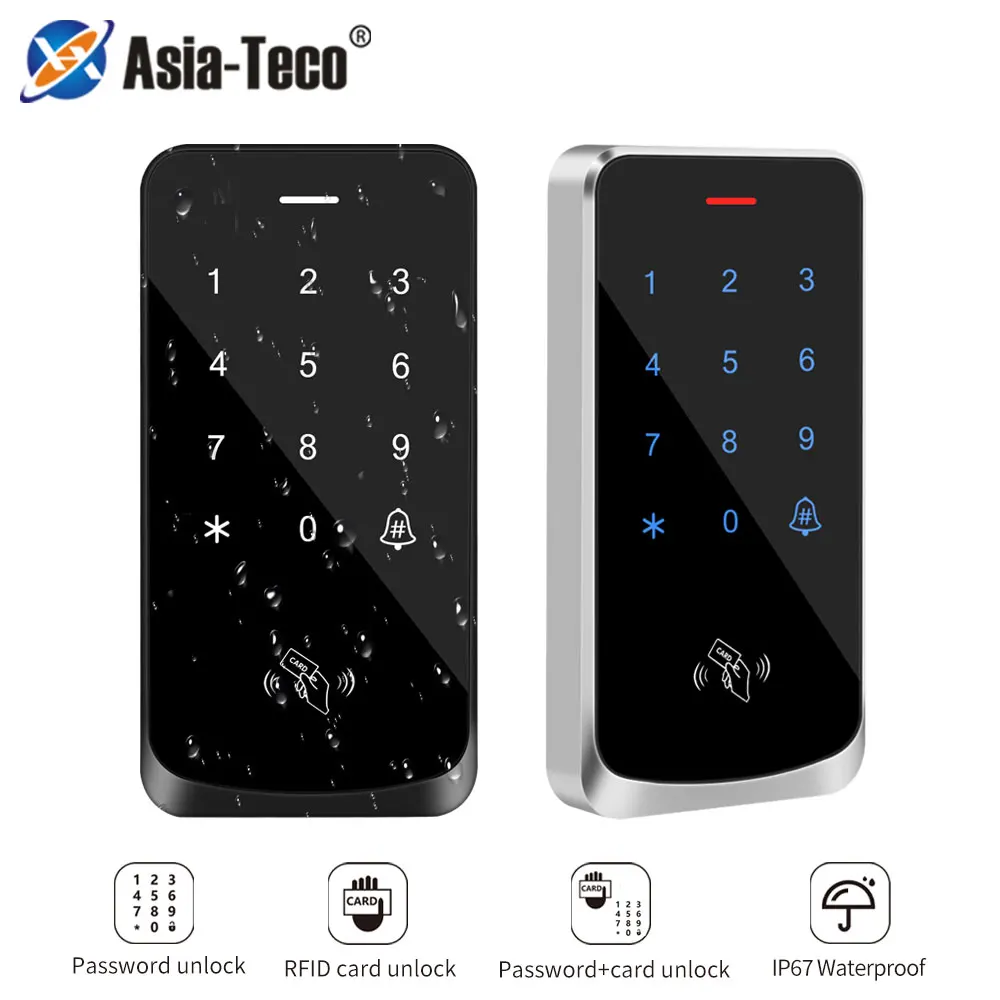 Backlit-Touch-Access-Control-Keypad-Waterproof-RFID-125KHz-Keyboard ...