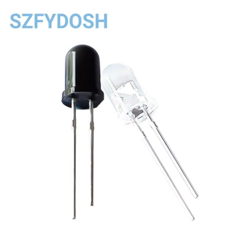 10PCS-Pairs-5MM-940nm-LEDs-Infrared-Emitter-And-IR-Receiver-Diode ...