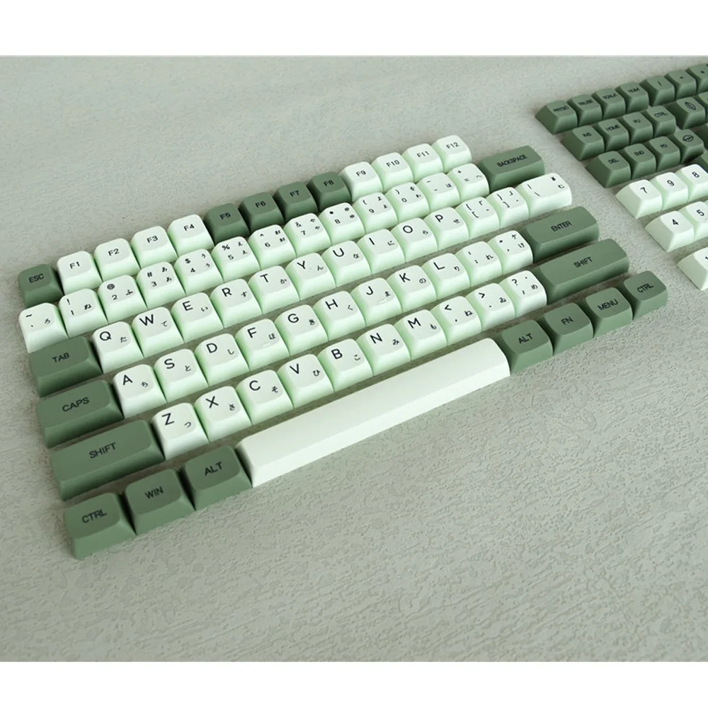 Matcha XDA Japanese Keycaps Thai English Russian PBT Keycaps for ...