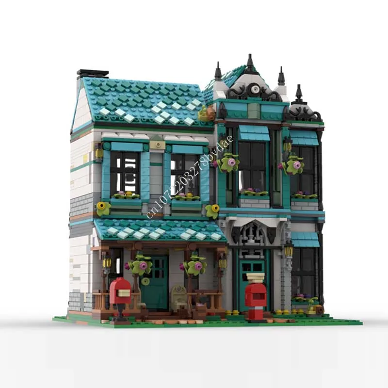 MOC-City-Street-View-Model-Modular-Classic-Townhouse-Apartment-Model ...