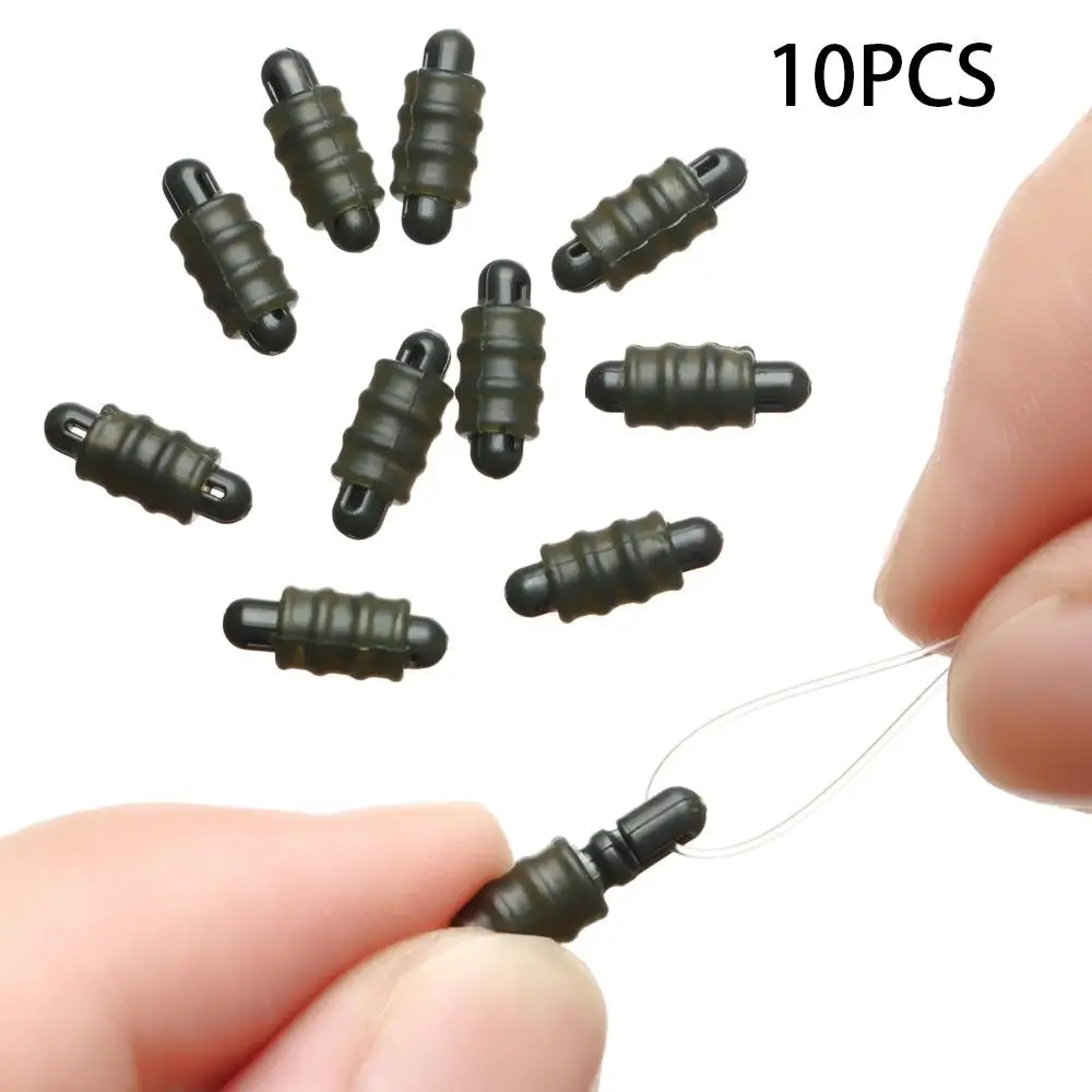 10pcs Quick Change Stop Beads Method Feeder Carp Fishing Rigs Connector ...